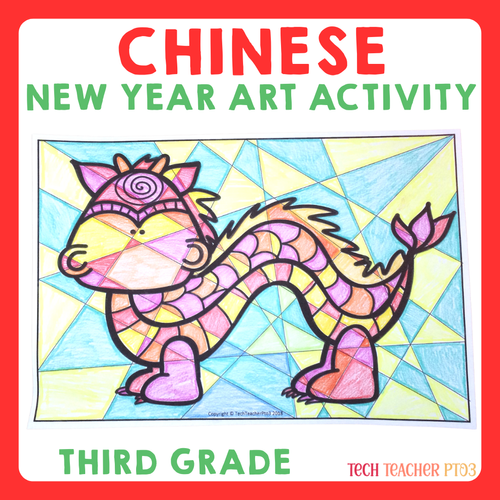 Chinese Lunar New Year Art Activity | Warm and Cool Colors Lesson ...