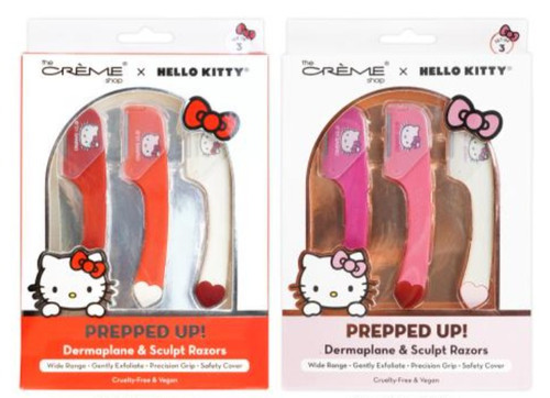 The Creme Shop Hello Kitty Eyebrow Razor 3pcs | UGC