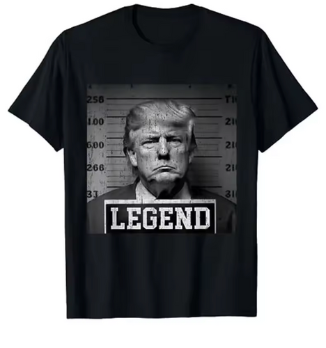 Donald Trump Legend T-Shirt | MAGA Felon Legend | Naughty Gnome