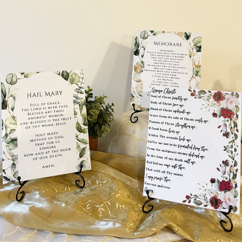 Prayers - Large Tile Plaques | DaughtersofMaryPress