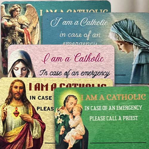 Catholic Identification Cards | DaughtersofMaryPress