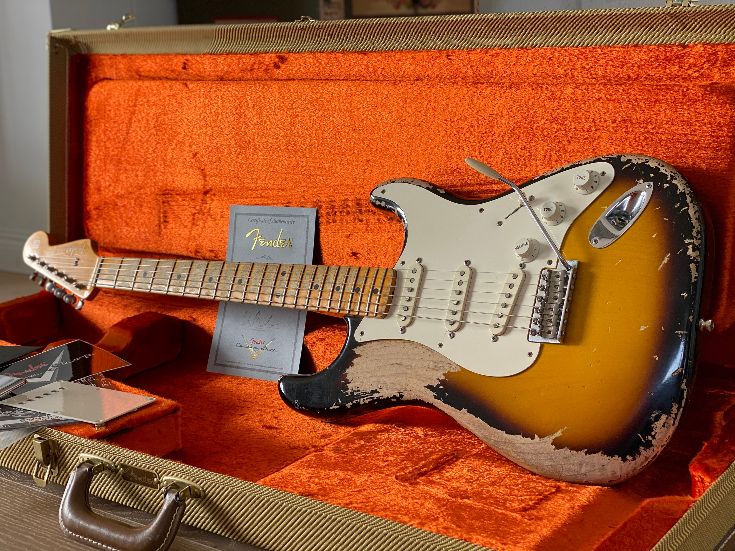 2011 Fender CS `57 Heavy Relic Strat | MEISTER EDE GUITARS