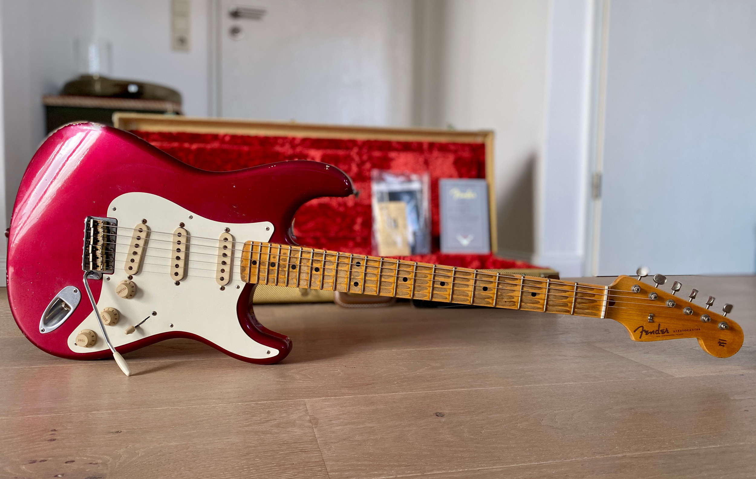 2011 Fender CS `57 Relic Purple,Abigails | MEISTER EDE GUITARS