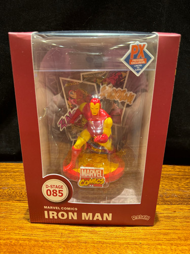Marvel Comics D-Stage DS-085 IRON MAN PX Previews Exclusive Statue | RAWSTARWARS