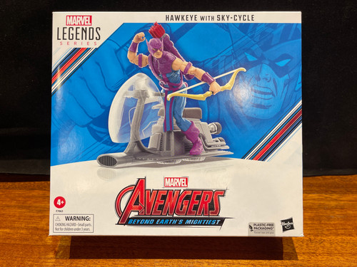 Marvel Legends HAWKEYE WITH SKY-CYCLE Avengers 60th Anniversary | RAWSTARWARS