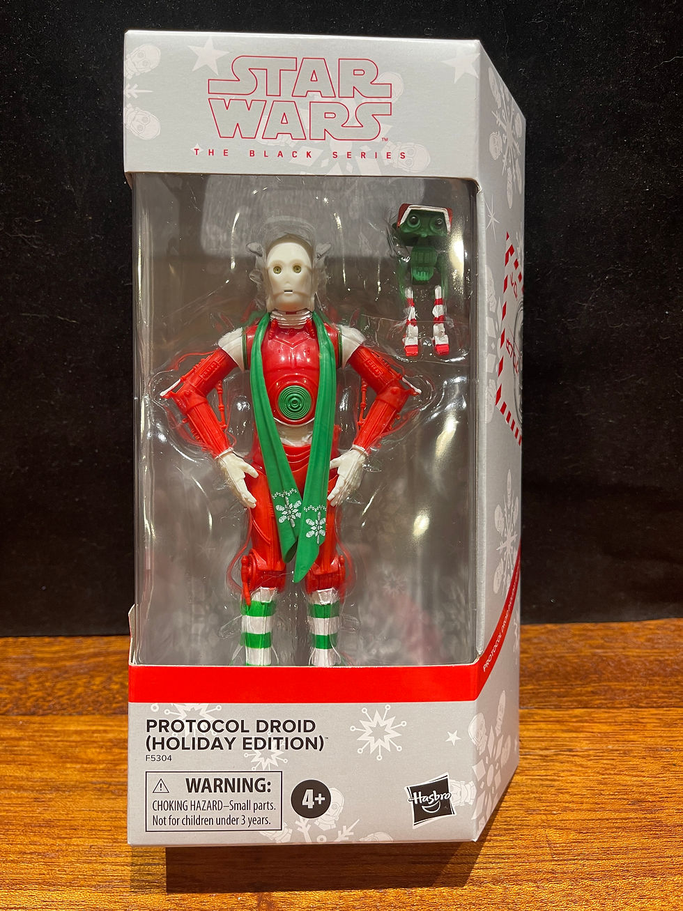 STAR WARS Black Series HOLIDAY EDITION PROTOCOL DROID 6" Action Figure ...