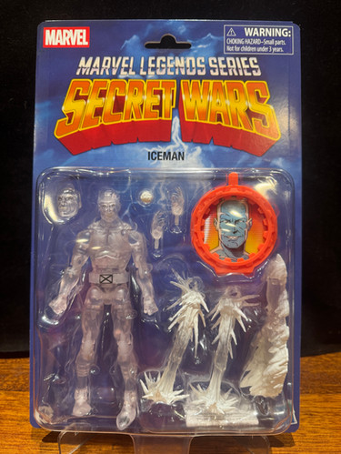 SECRET WARS Marvel Legends ICEMAN 6-Inch Action Figure | RAWSTARWARS