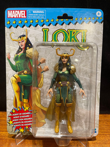 Marvel Legends Retro LOKI (Agent of Asgard) 6" Action Figure | RAWSTARWARS
