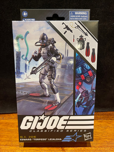 GI JOE Classified Series EDWARD "TORPEDO" LETALOHA #73 6" Action Figure ...