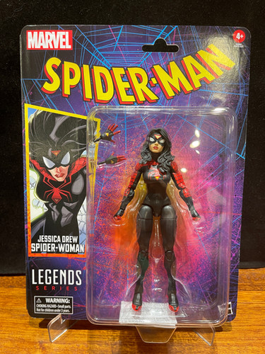 Marvel Legends Retro JESSICA DREW SPIDER-WOMAN 6" Action Figure ...