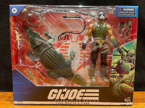 GI JOE Classified CROC MASTER AND FIONA 6" Action Figure #38 | RAWSTARWARS