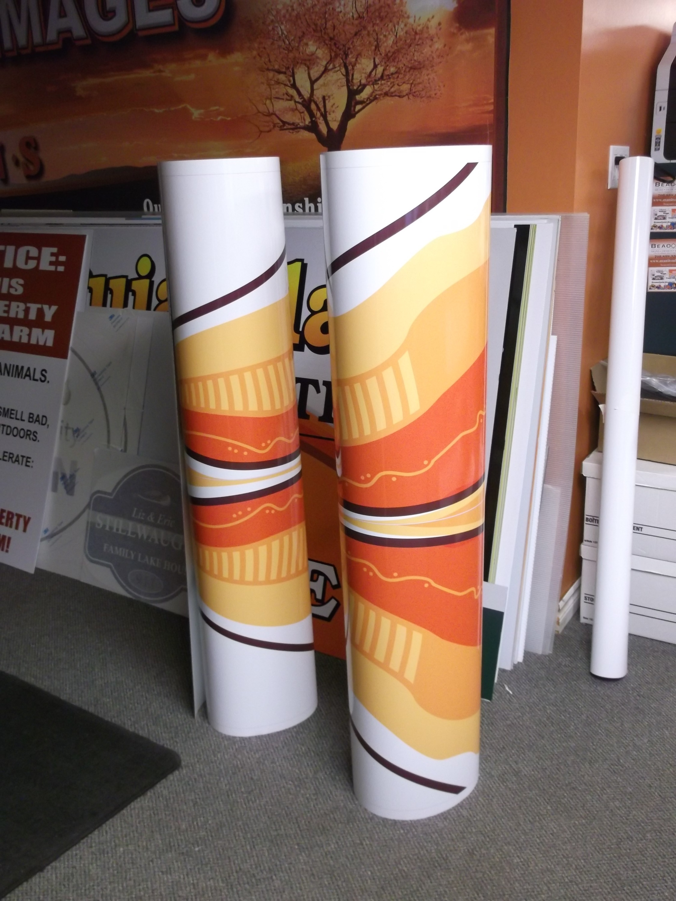 Business Vehicle Lettering | Beacon Images - Manitoulin Signs