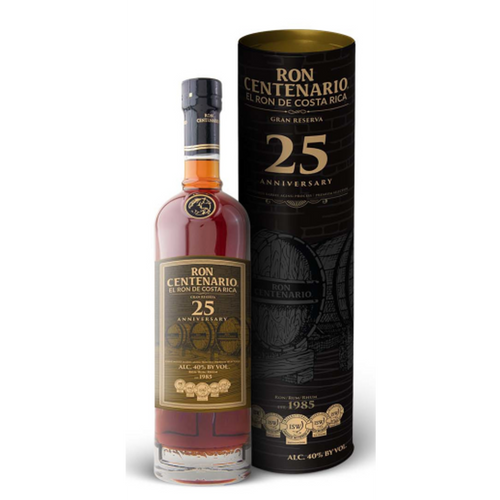 Ron Centenario Gran Reserva 25 Year Rum Costa Rica | Manhattan Fine Wines