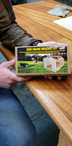 Introducing our Dog House Bracket Kit!