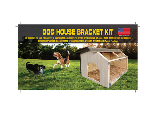 The Original Dog House Bracket Kit | DIY Kit Company LLC