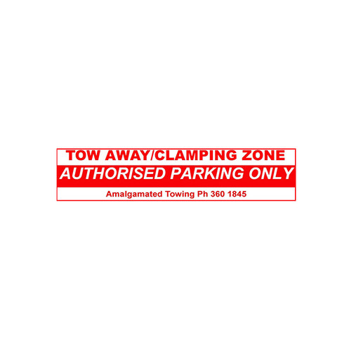Standard Curb Sign (Metal) | Signage/Accounts