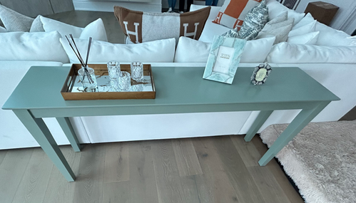 Custom Colored Wood Console Table | Palm Desert Kitchens