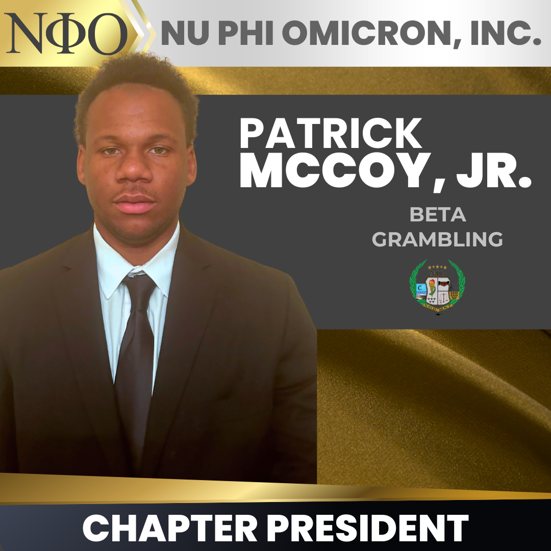 Patrick McCoy, Jr. | N Phi O