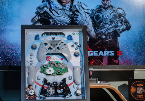 Disassembled XBox Gears of War 5 Frame Art, Limited Edition | FunBoxDesign