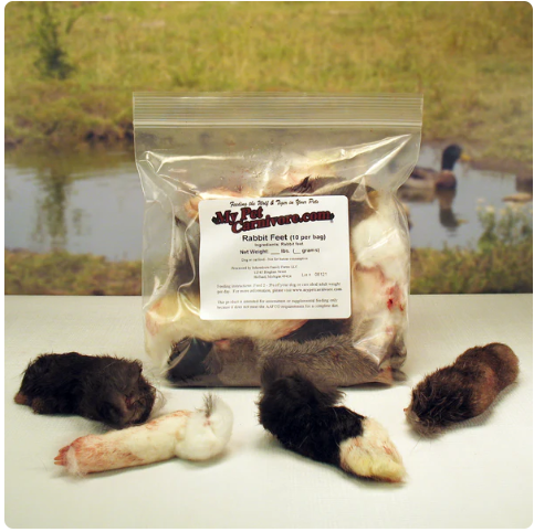 Rabbit Feet (10 per bag) | UnifourNatrlPetFoods