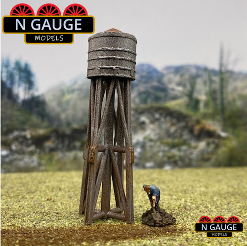 Water Tower 'Small' (N Scale Gauge Model) | ngaugemodels