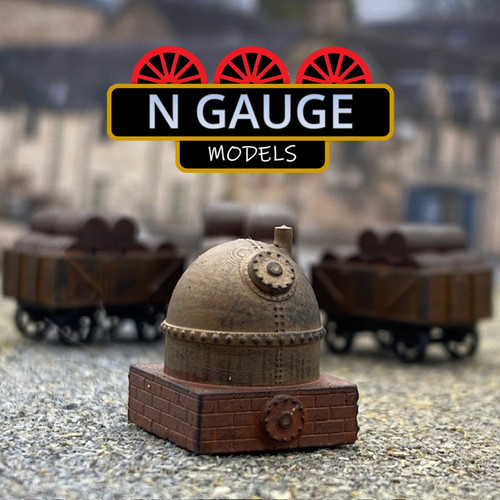 Brewery Distillery Pot Still (N Scale Gauge) | ngaugemodels