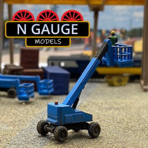 Mobile Cherry Picker Boom-Lift Platform (N Scale Gauge) | ngaugemodels