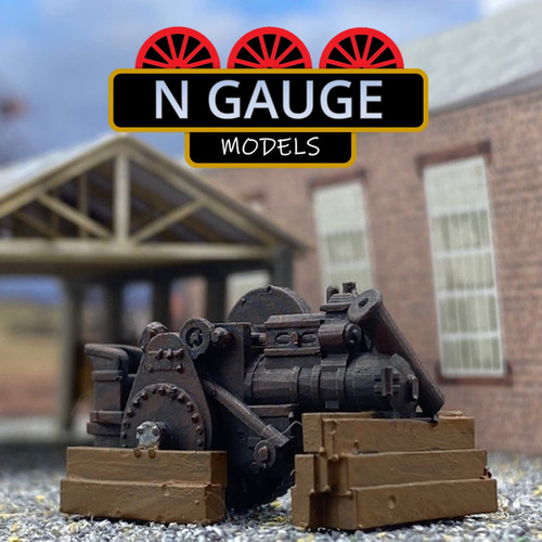 N Scale Engine Repair Workshop