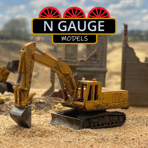 Classic 360 Excavator (Bucket Down) (N Scale Gauge) | ngaugemodels