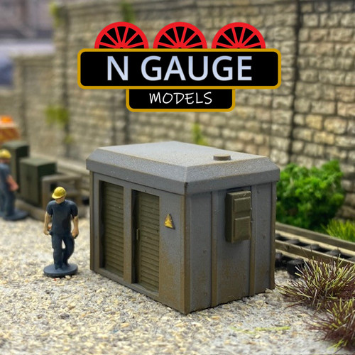 Relay / Mini Substation (N Scale Gauge Model) | ngaugemodels