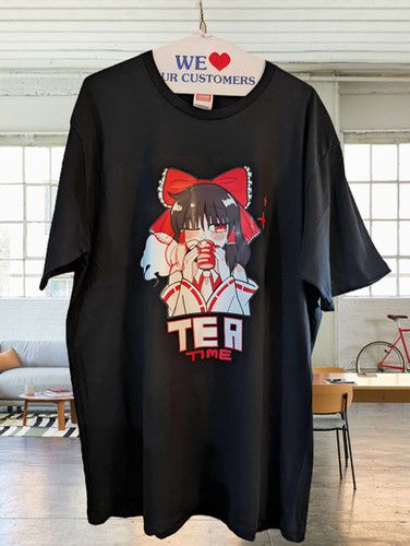 Reimu Tea Time Shirt by KANTAN | Artist Collaboration