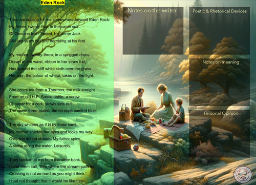 Eden Rock GCSE Revision Poster | Mr L’s English