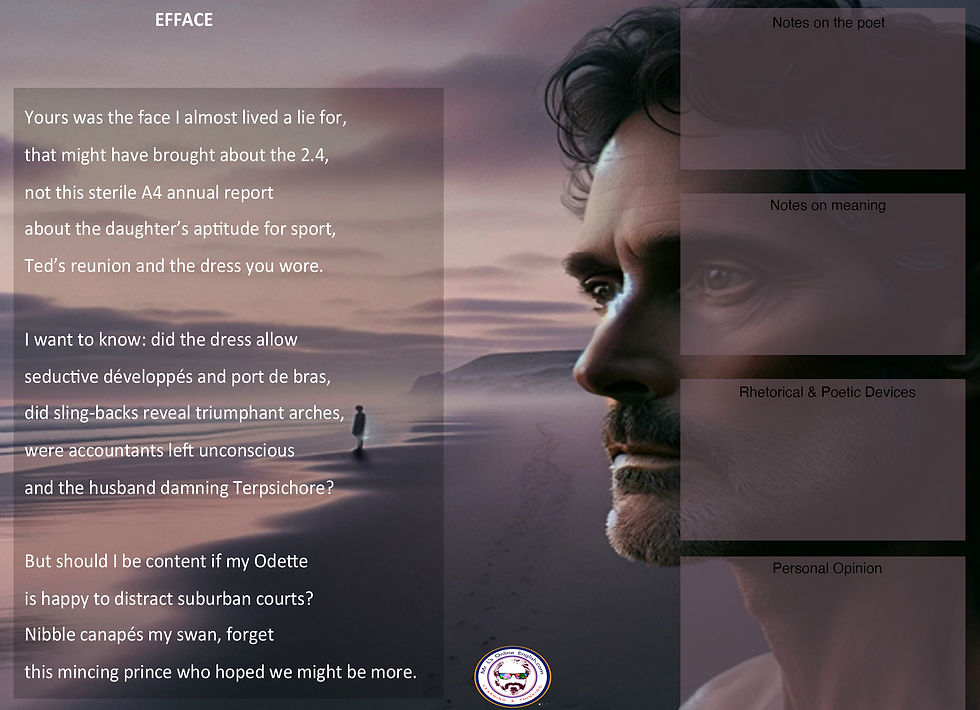 Efface GCSE Revision Poster | Mr L’s English