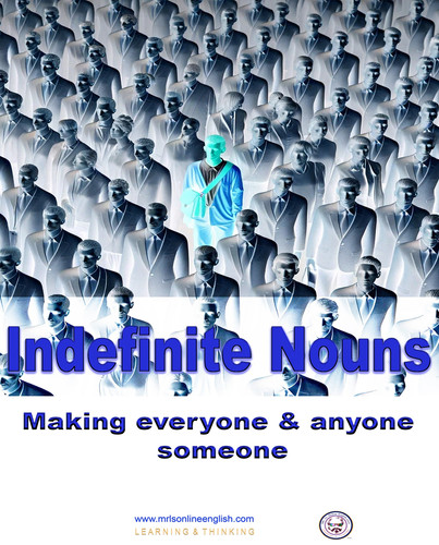 Indefinite Nouns | Mr L’s English