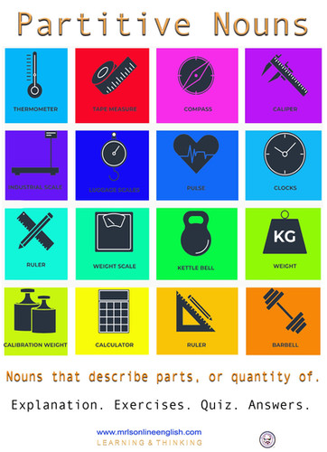 Partitive Nouns | Mr L’s English