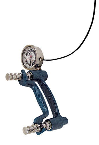 Baseline® Hand Dynamometer - 300 lb Dial Gauge and Analog Output Signal ...
