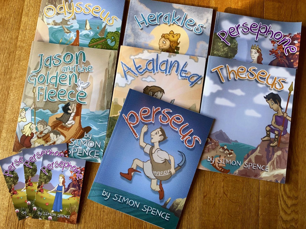 Interview: Dr. Simon Spence and his Early Myths Children Books ...