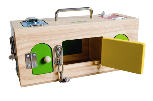 Original Lock Activity Box | Montessori Baby Co.