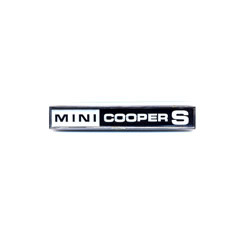 Boot Badge - Mk3 Mini Cooper S | WildChildClassicCars