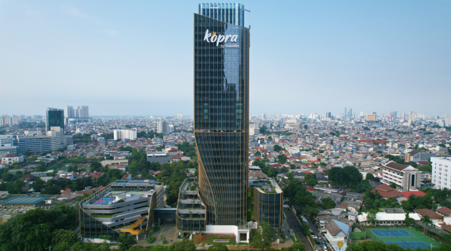 Melihat Lebih Dekat Arsitektur Gedung IT Mandiri di Jakarta
