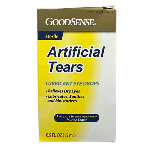 GoodSense Artificial Tears. Lubricating Eye Drops. 0.5oz | Apotek Pharmacy