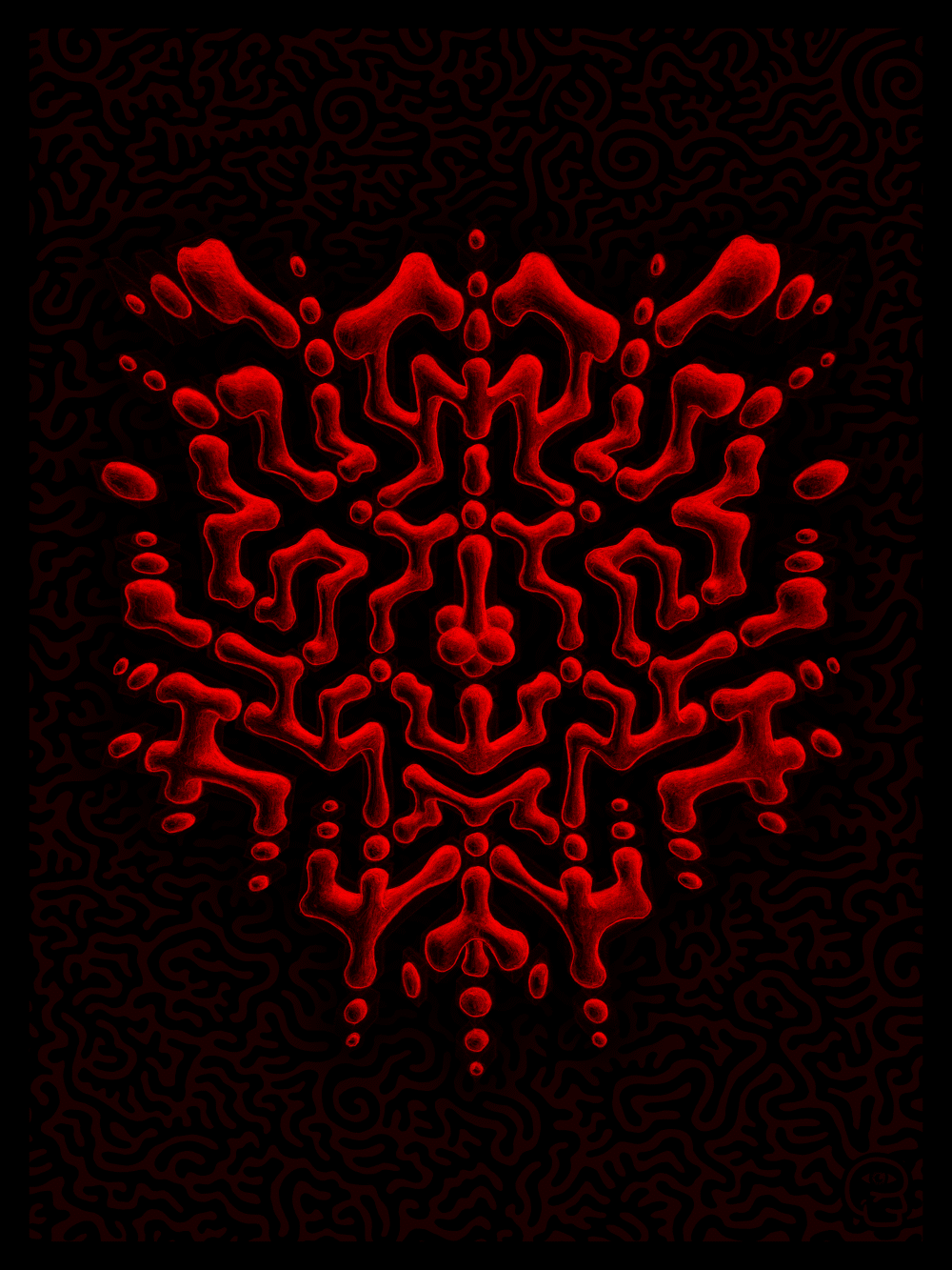 "Entity" Light Reactive Poster | Wooorm