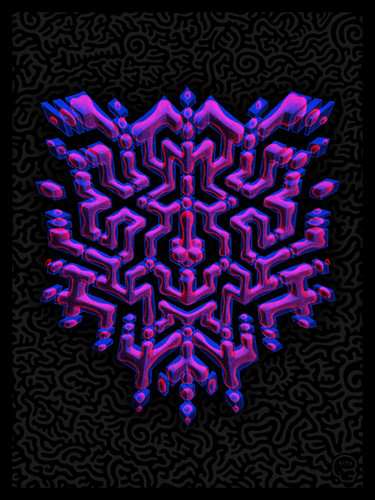 "Entity" Light Reactive Poster | Wooorm