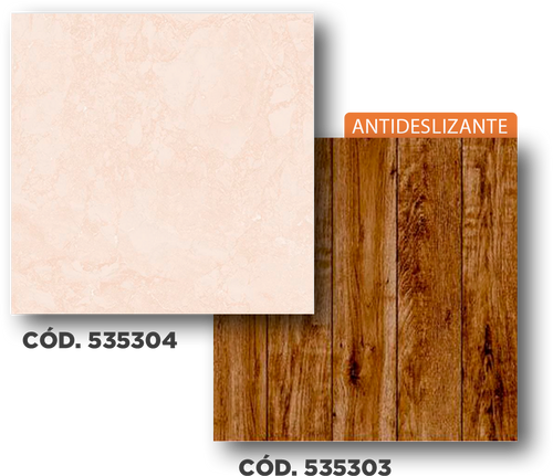 Piso Sollati 53x53 - 535304 / 535303 | Fermatelhas GrupoTMC