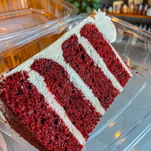 Rebanada de Pastel Red Velvet | Pastelería Cake Town