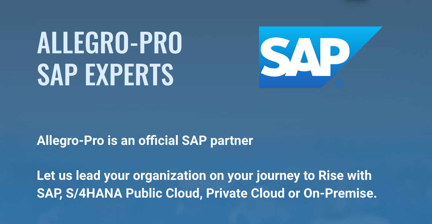 SAP Data Retention Tool (DART) | Allegro Pro | SAP Consultants Israel