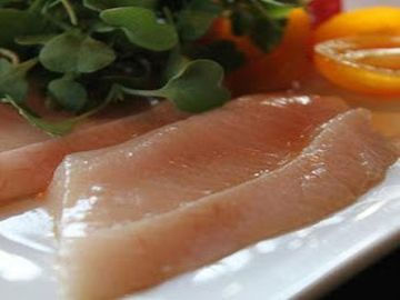 Hamachi Sashimi with Curry Oil | Giovanni's Fish Market