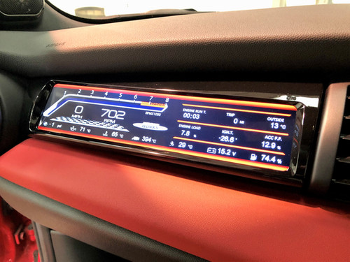 GEN 3 MINI Cooper F55 F56 F57 LCD Passenger Sport Display RHD Version