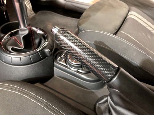GEN 3 MINI Cooper F54 F55 F56 F57 F60 Carbon Fibre Handbrake Lever