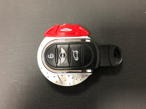 GEN 3 MINI Cooper F55 F56 F57 JCW Brake Disc Red Caliper Key Fob Cover